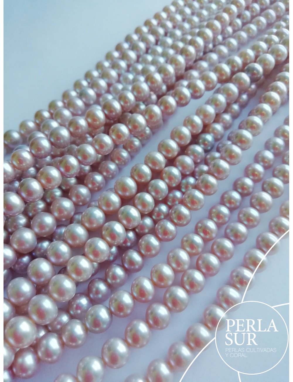 Perlas cultivadas de agua salda y de agua dulce